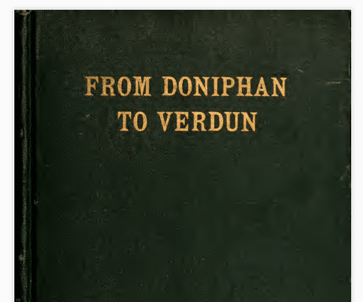 Geneaology - World War One and Grandpa Edward William Keefner - 140th ...
